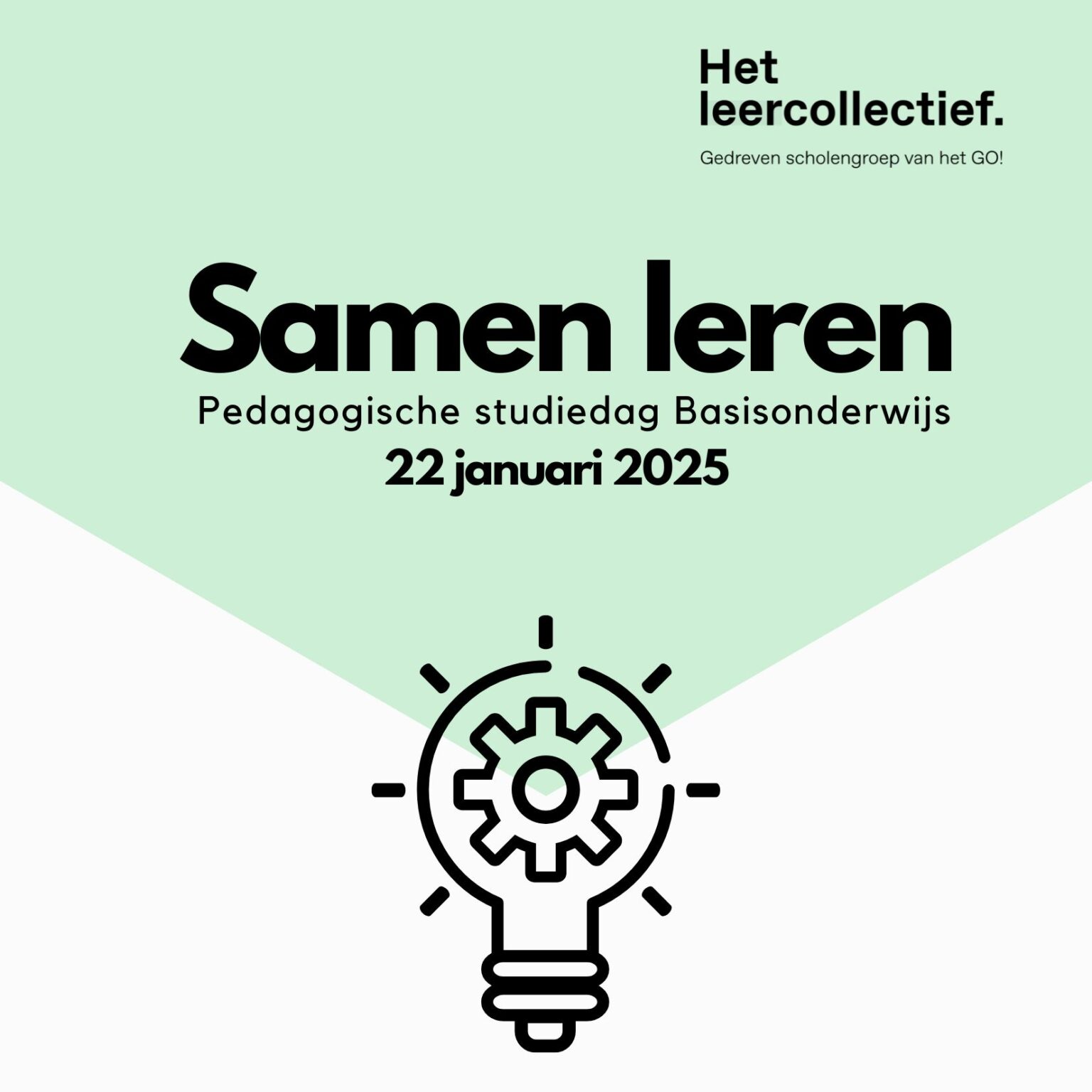 Pedagogische studiedag 22/01/2025 - GO! scholengroep Het Leercollectief